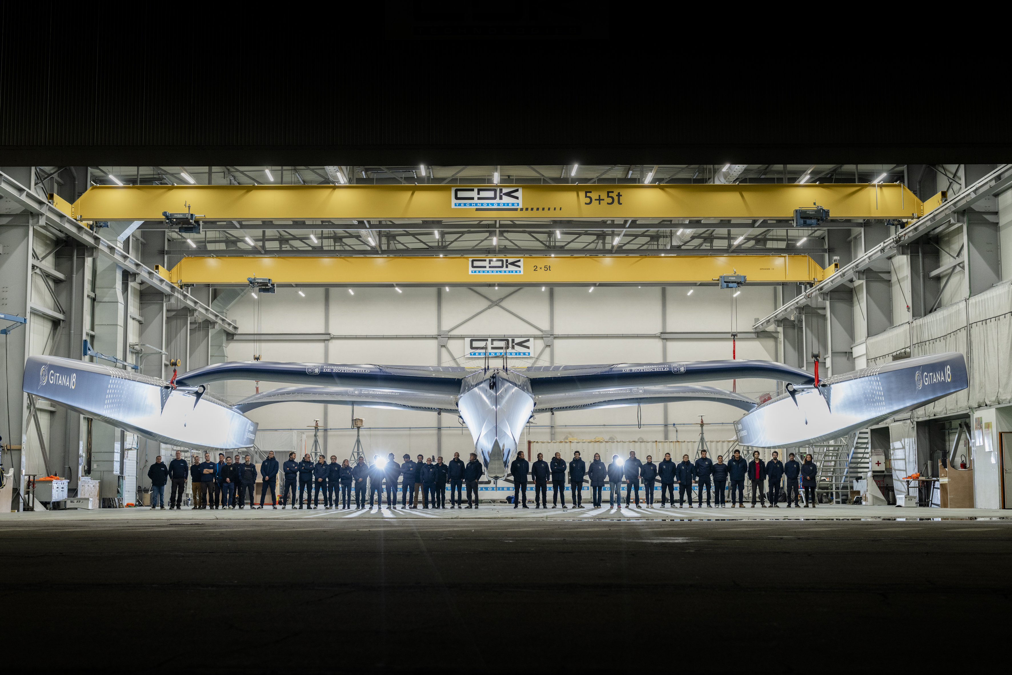 Le voile est levé sur Gitana 18, le nouveau Maxi Edmond de Rothschild